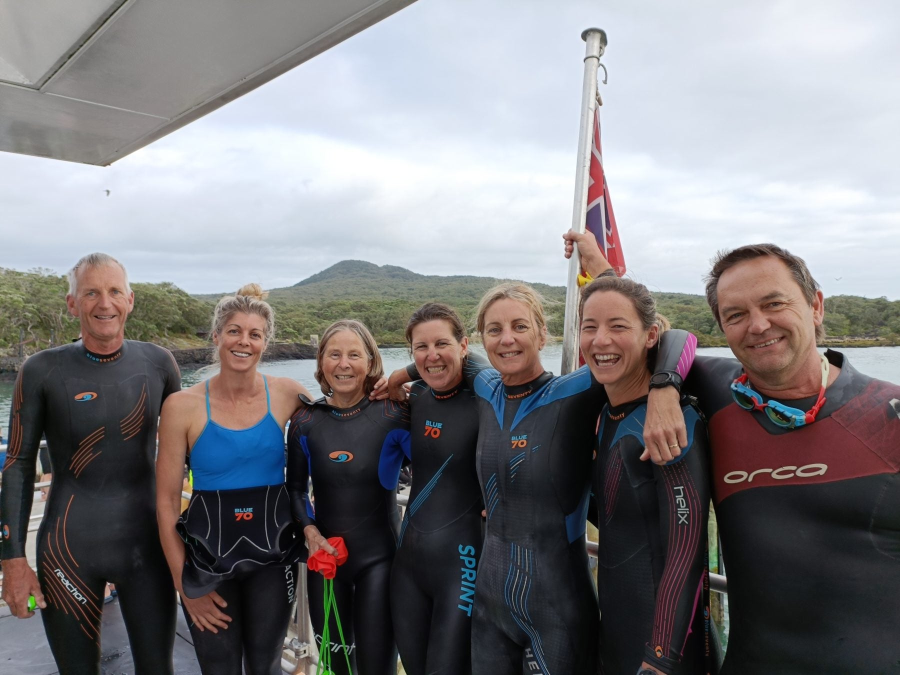 Team Hawkes Bay Conquers The Rangitoto Swim!